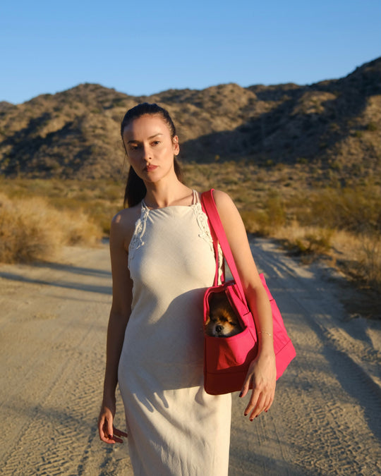 Rouge Berry Pet Tote – Stylish, Durable Carrier | Oskar & Friends ...